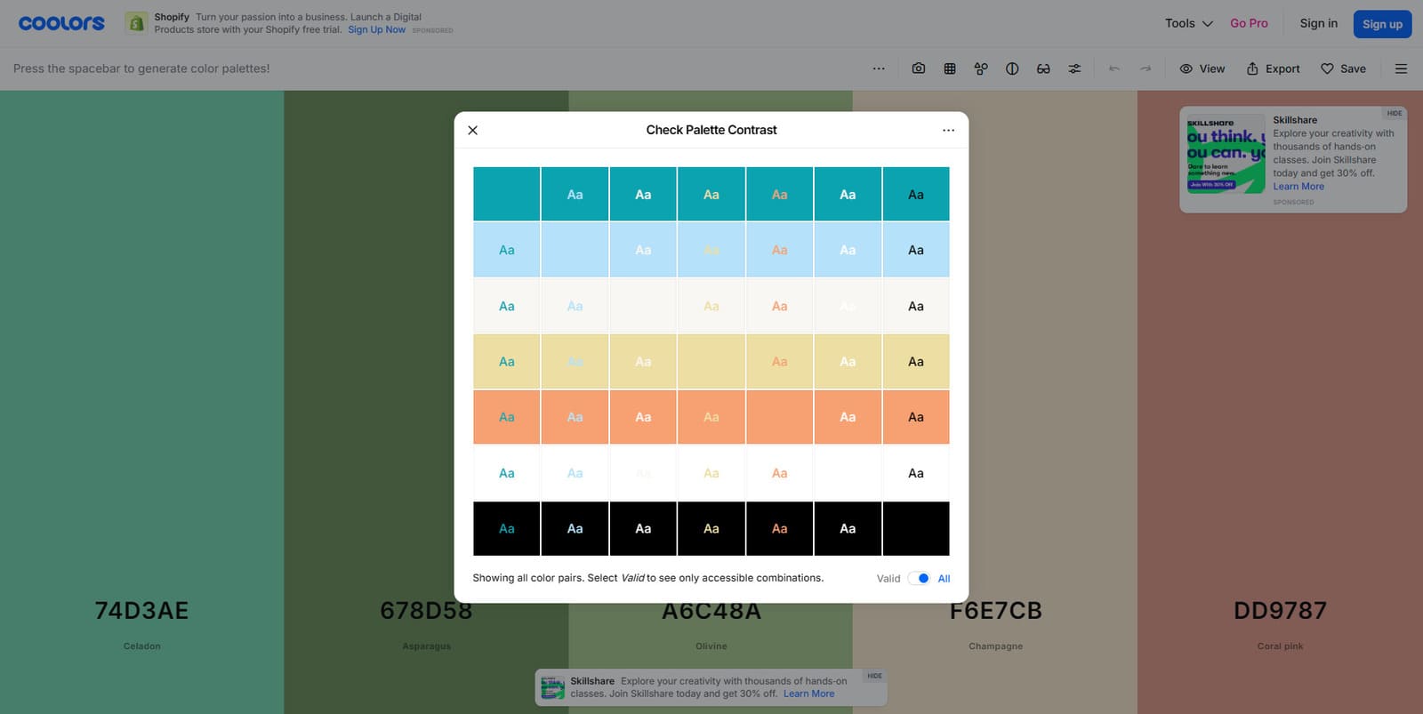 利用者500万人超！話題の配色ツール「Coolors」 - CreateBit